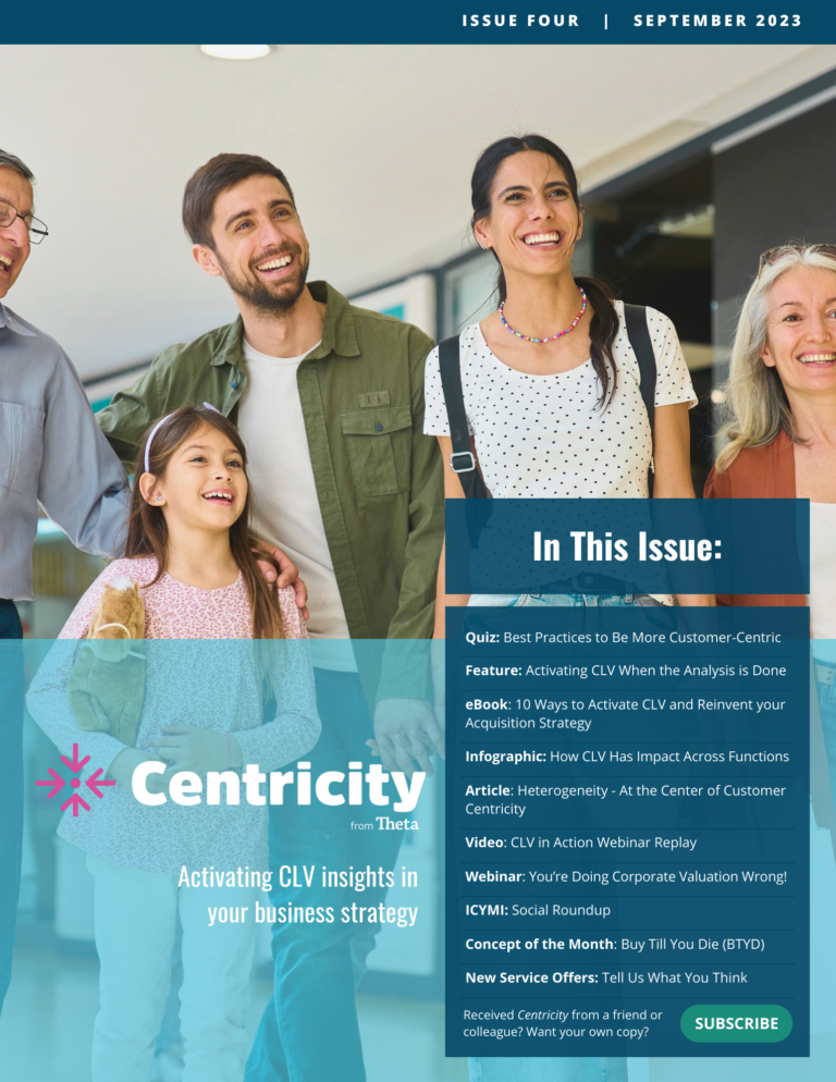 Centricity: Executive Hub for Customer Centric Value Creation | Theta